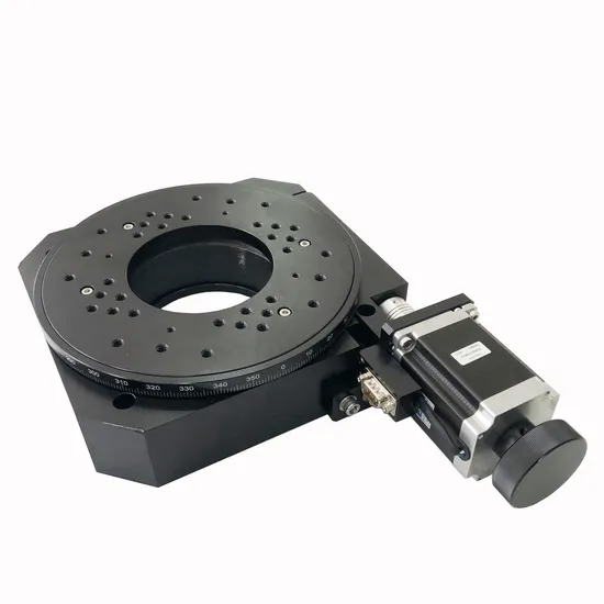 Precision Motorized Rotary Stage Low Backlash High Stability for ...
